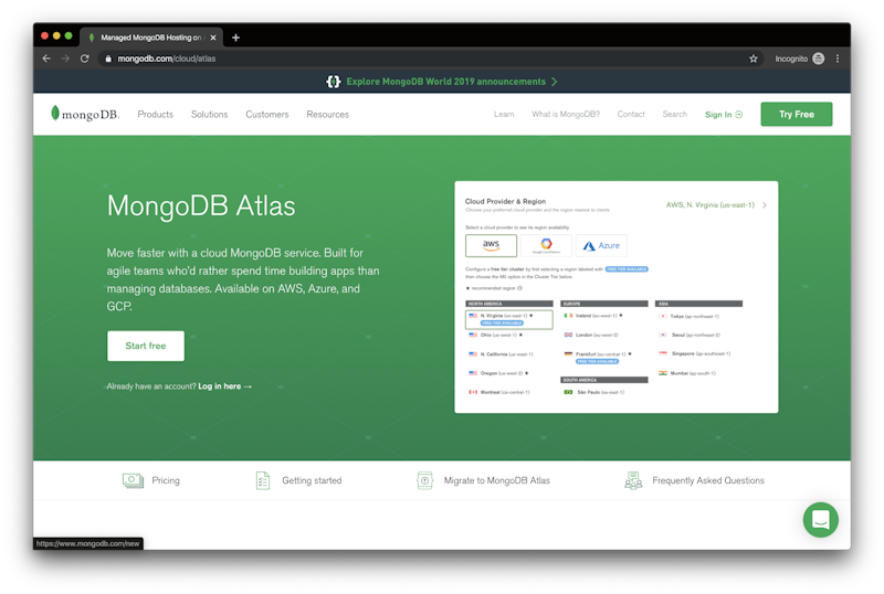 Create a GraphQL API with Node, Mongoose, and Express