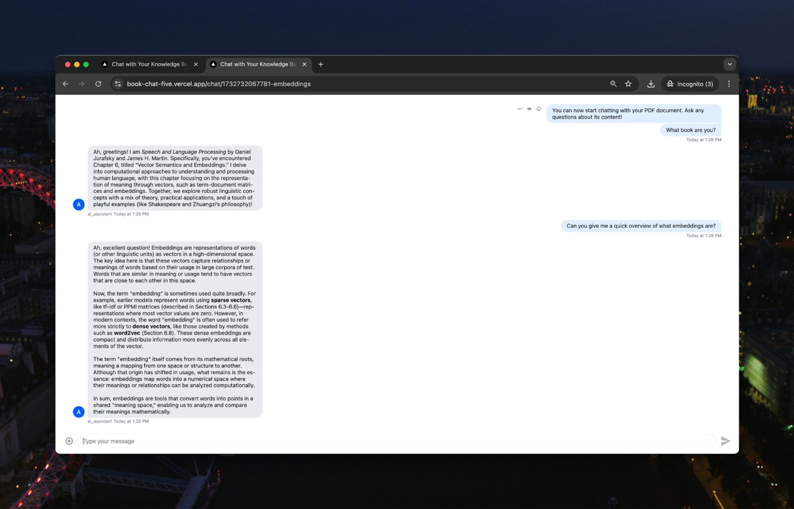 Use Pinecone, OpenAI, & Stream To Chat With Any Book