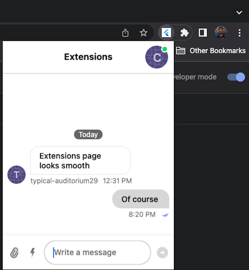 Build a Chrome Extension with Stream's Flutter Chat SDK
