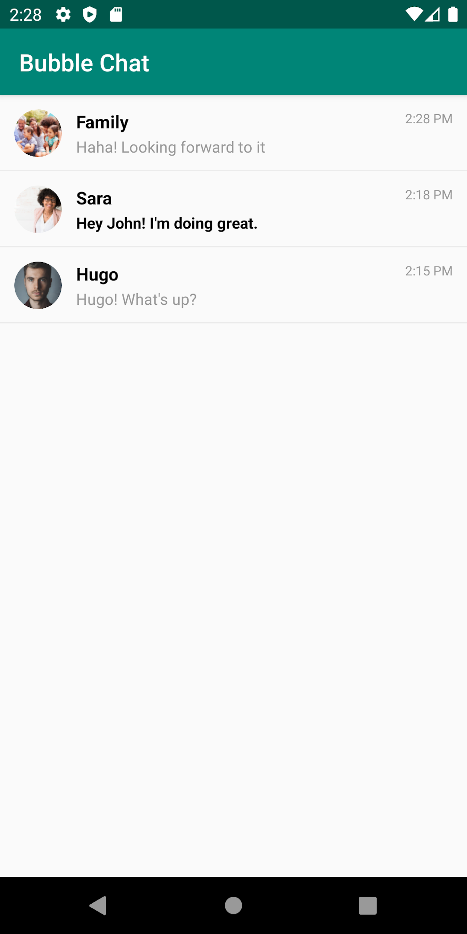 Android Chat Bubbles: Building iOS Style Chat in Android