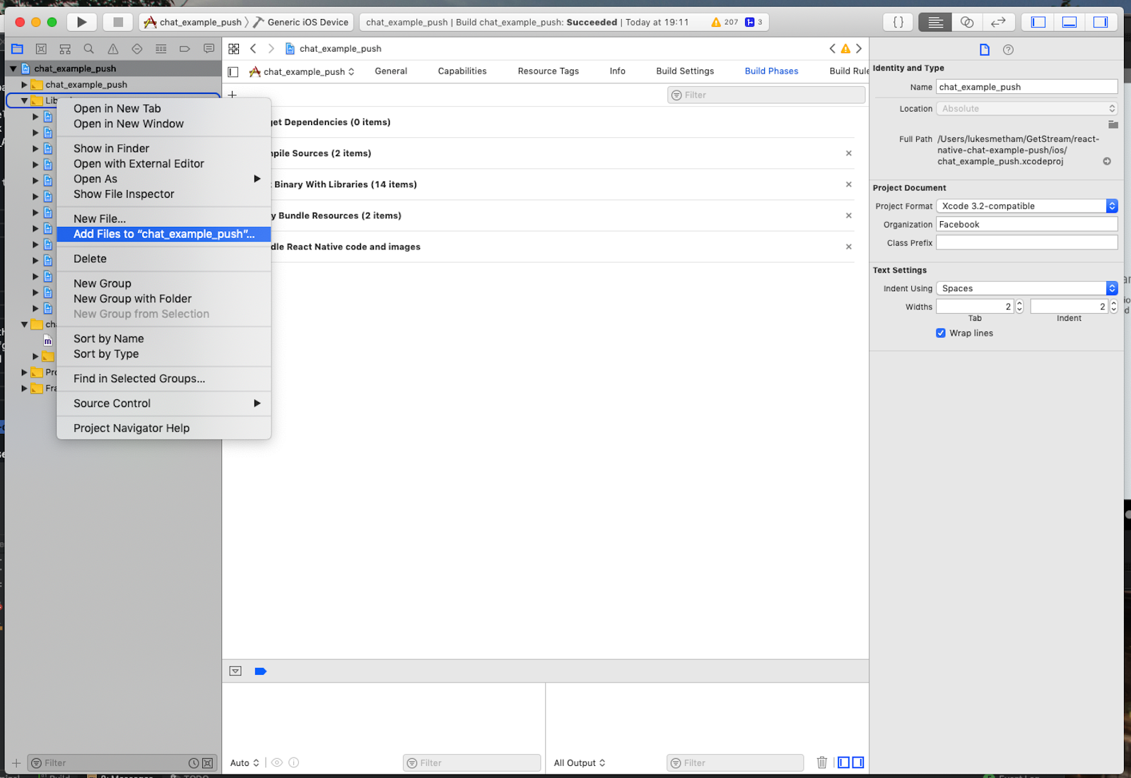 Android & iOS Push Notifications with Stream Chat and React Native