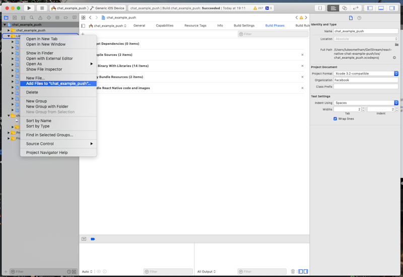 Android & iOS Push Notifications with Stream Chat and React Native
