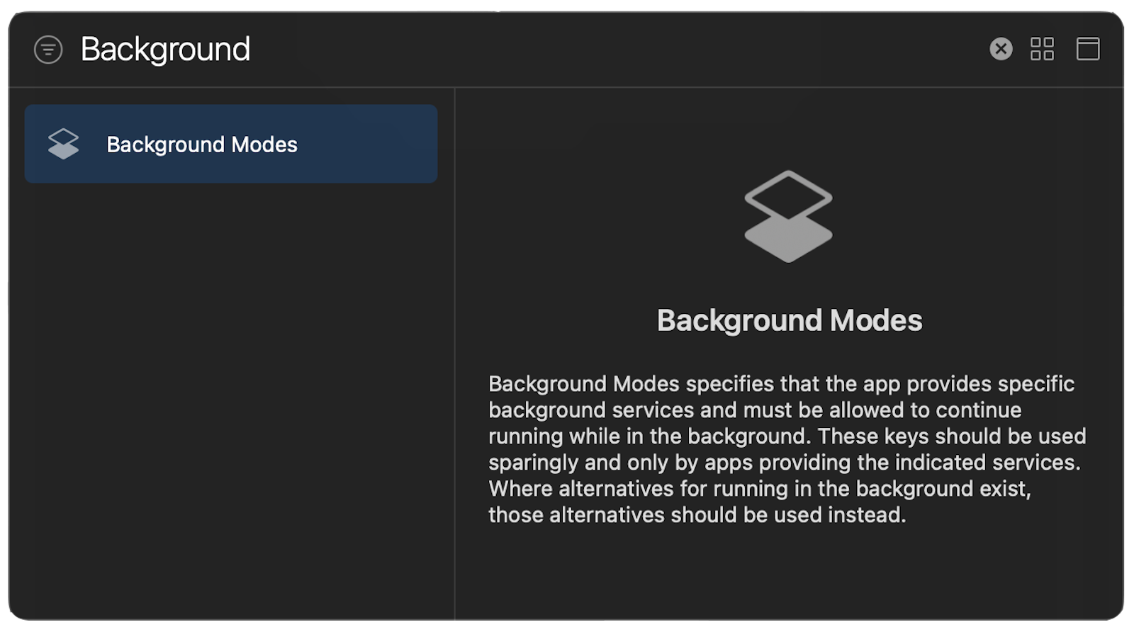 Setting Background Modes and Device Capability Privacies in iOS Apps