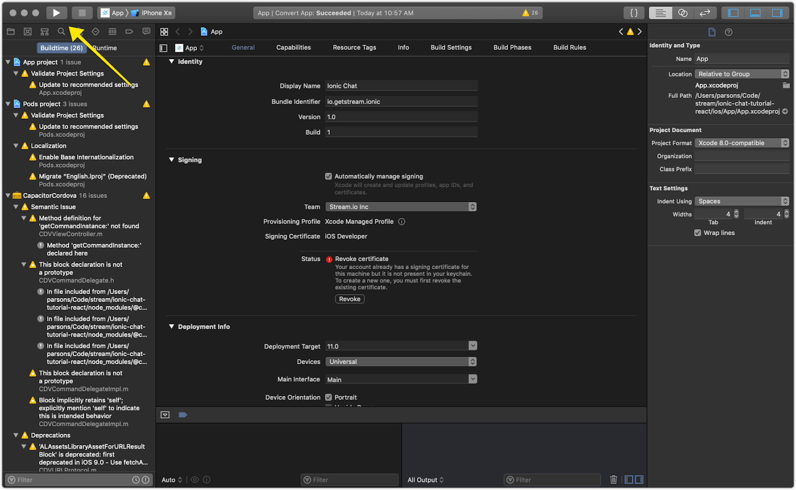 Building an Ionic Real-Time Chat App