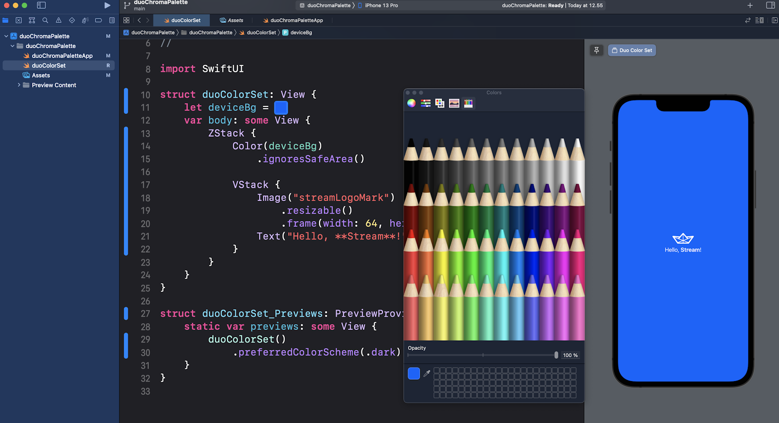 Using Xcode- Creating Reusable and Shareable Color Palettes