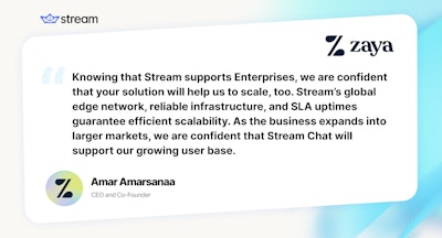Stream Makes Scalability Possible for Revolutionary Dating App Zaya
