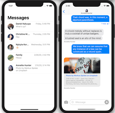Build an iMessage Clone with Stream's iOS SDK