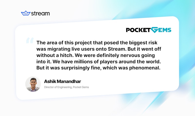 Pocket Gems Successfully Migrates Millions of Users to Stream Chat