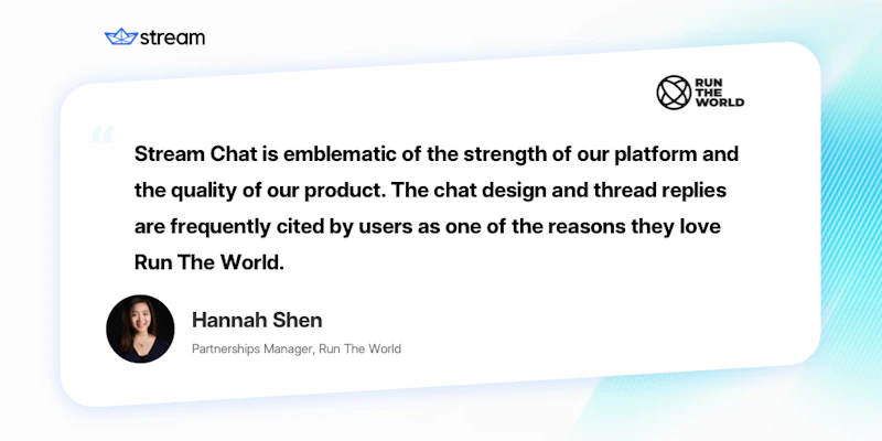 How Stream Chat Helps Run The World Build Communities Through ...