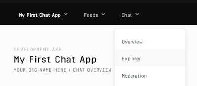 Setting up your Chat environment with Stream CLI