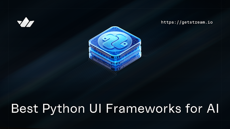 The 3 Best Python Frameworks To Build UIs for AI Apps