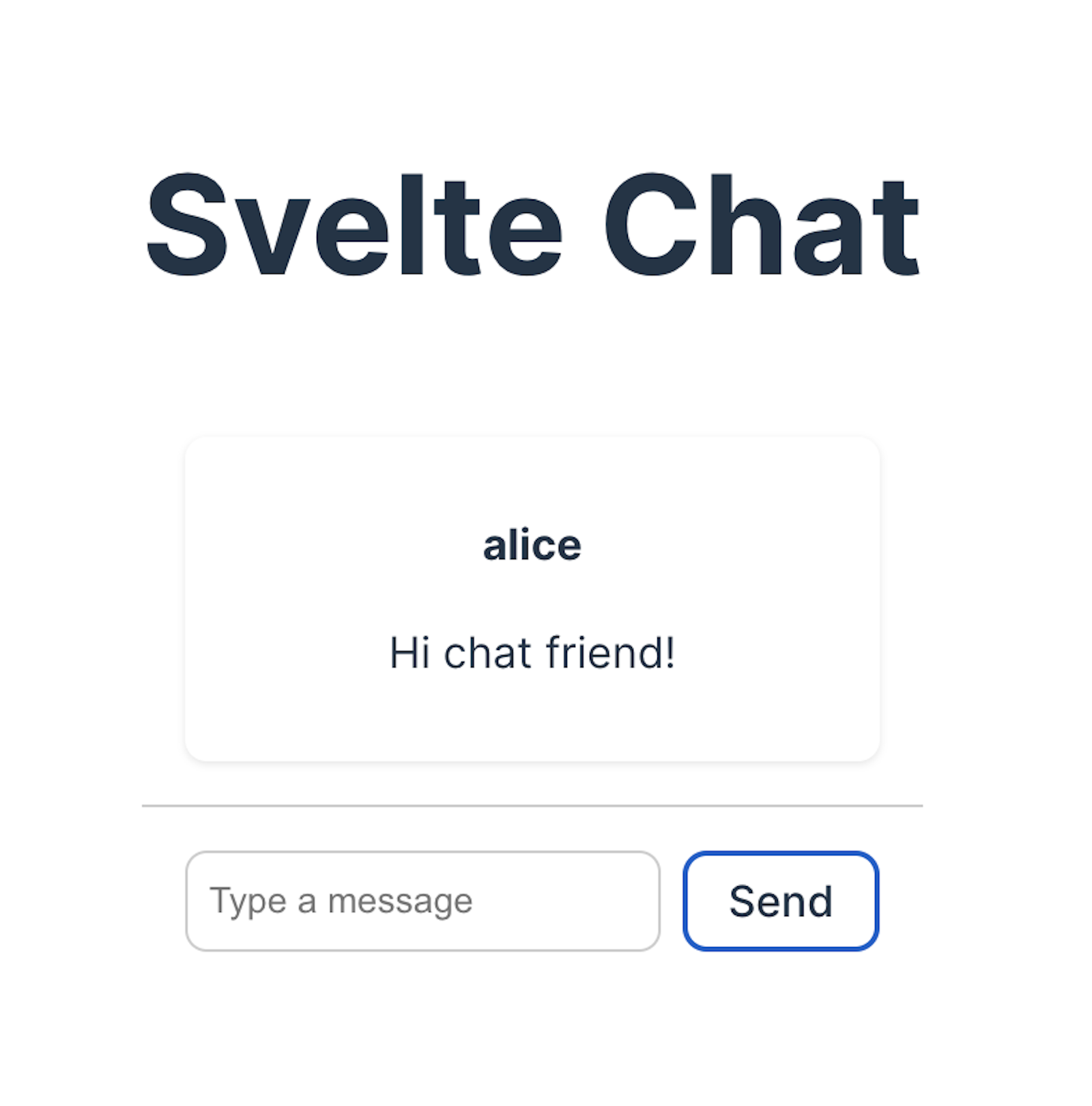 Crafting Reactive Chat Interfaces With Svelte