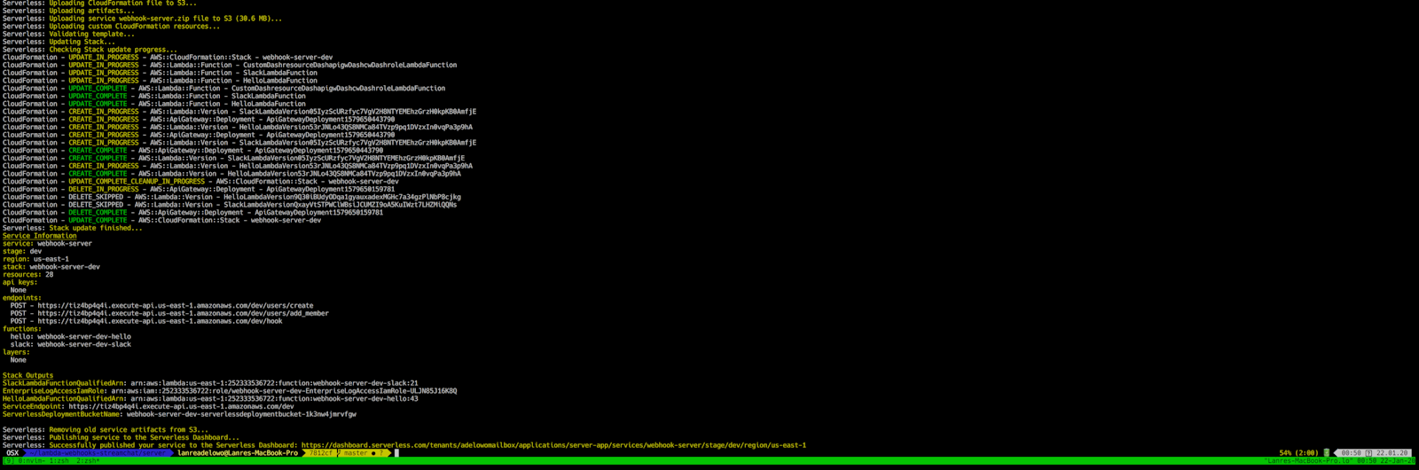 Processing Webhooks with Stream Chat, Lambda, and Node.js