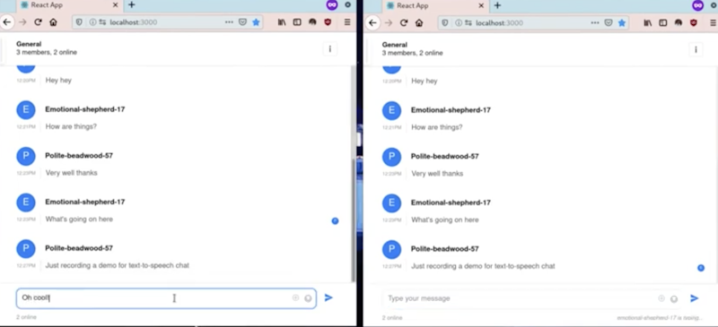 Text-to-Speech Chat App with AWS Polly