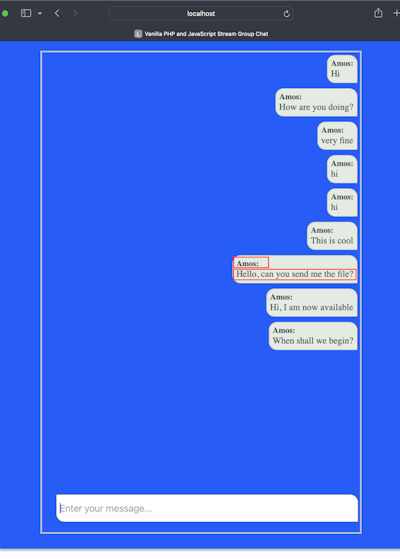 How To Build a Real-Time PHP Chat App