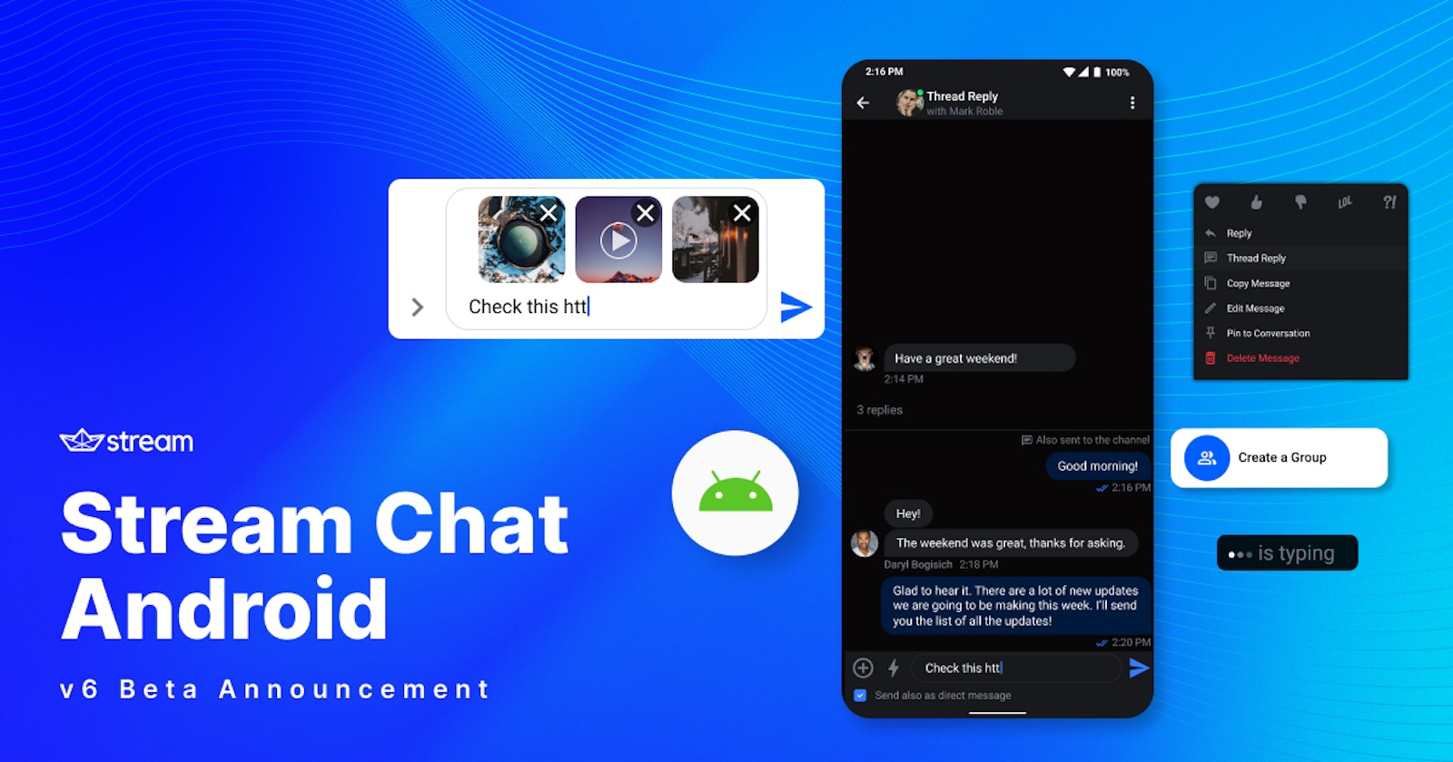 Stream Chat Android - v6 Beta Announcement