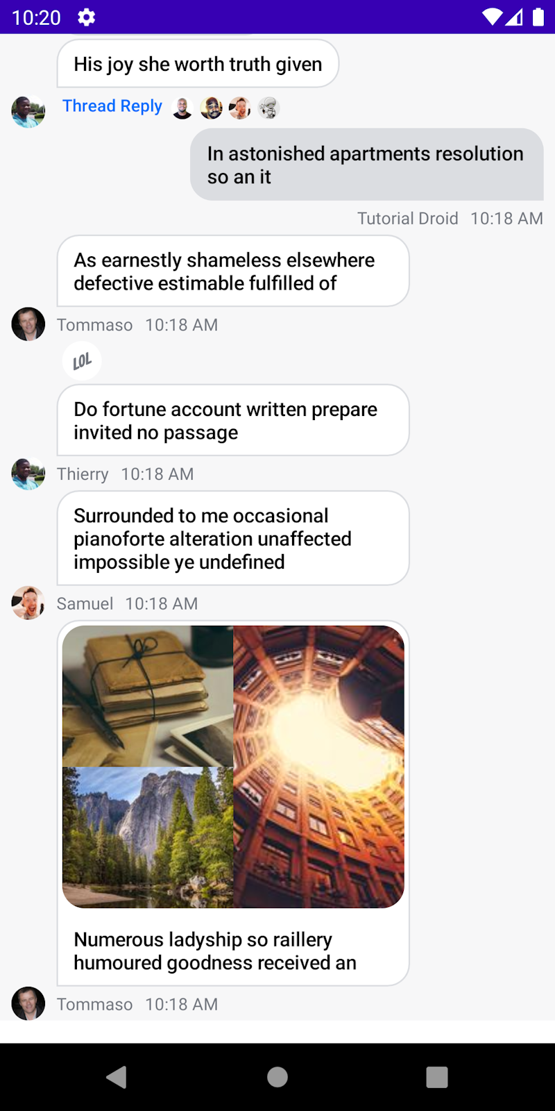 Building Custom Message List Items With Compose