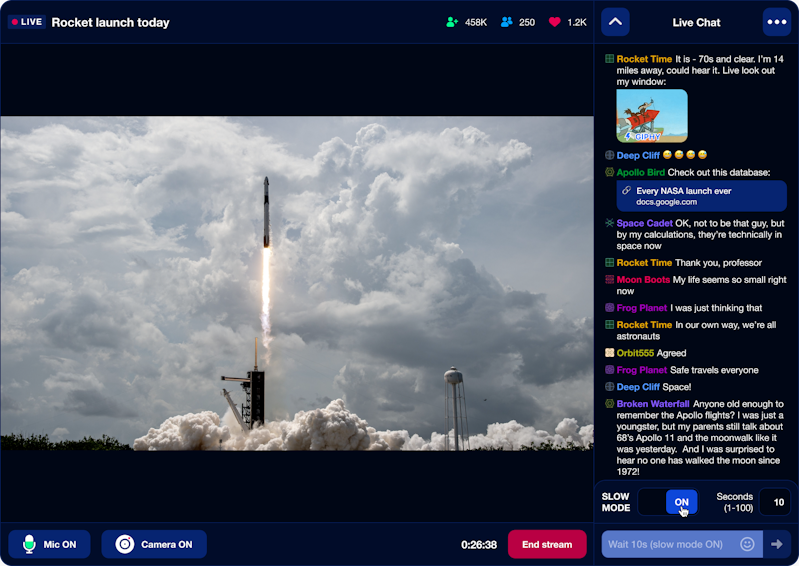 7 UX Best Practices for Livestream Chat
