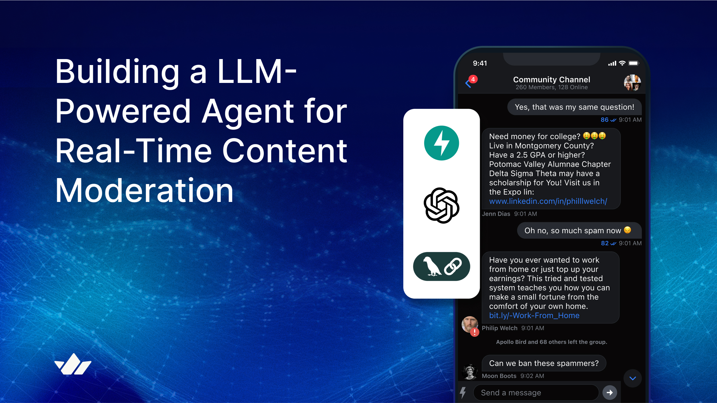 Build an LLM-Powered Agent for Real-Time Content Moderation