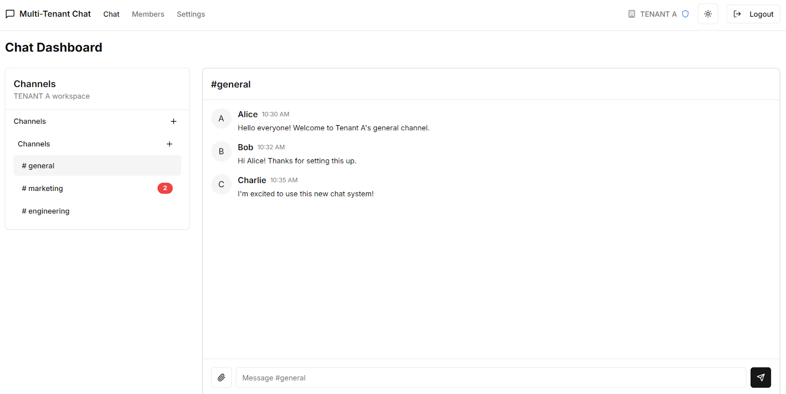 How to Build a Multi‑Tenant Chat System with Go and Stream Build a ...